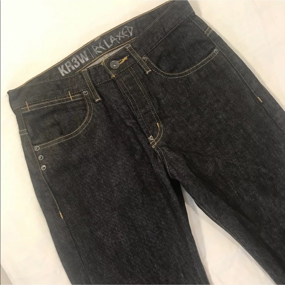 KR3W | Jeans | Kr3w Denim Pants Relaxed Dark Blue Jeans 28x28 | Poshmark